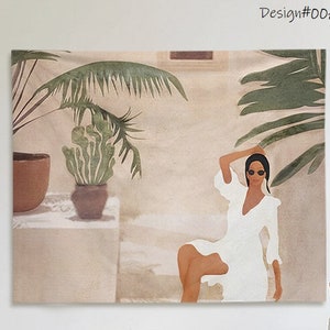 Tapestry Home Decor Neutral Color Artwork Wall Hanging Tapestry ...