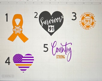 Route 91 Survivor Decal Survivor Country Strong Vegas - Etsy