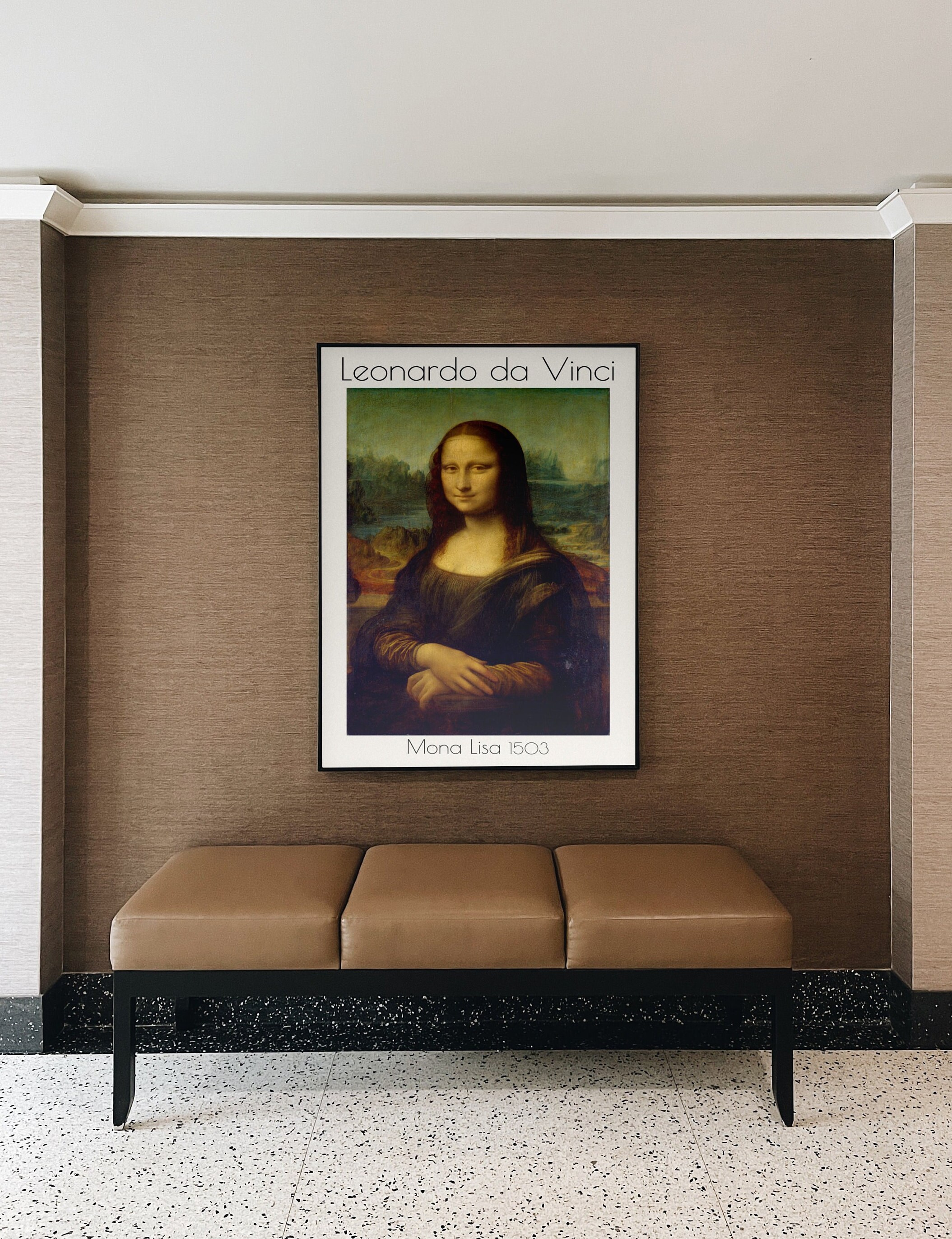 Leonardo Da Vinci's Mona Lisa Printable Poster Exhibition - Etsy
