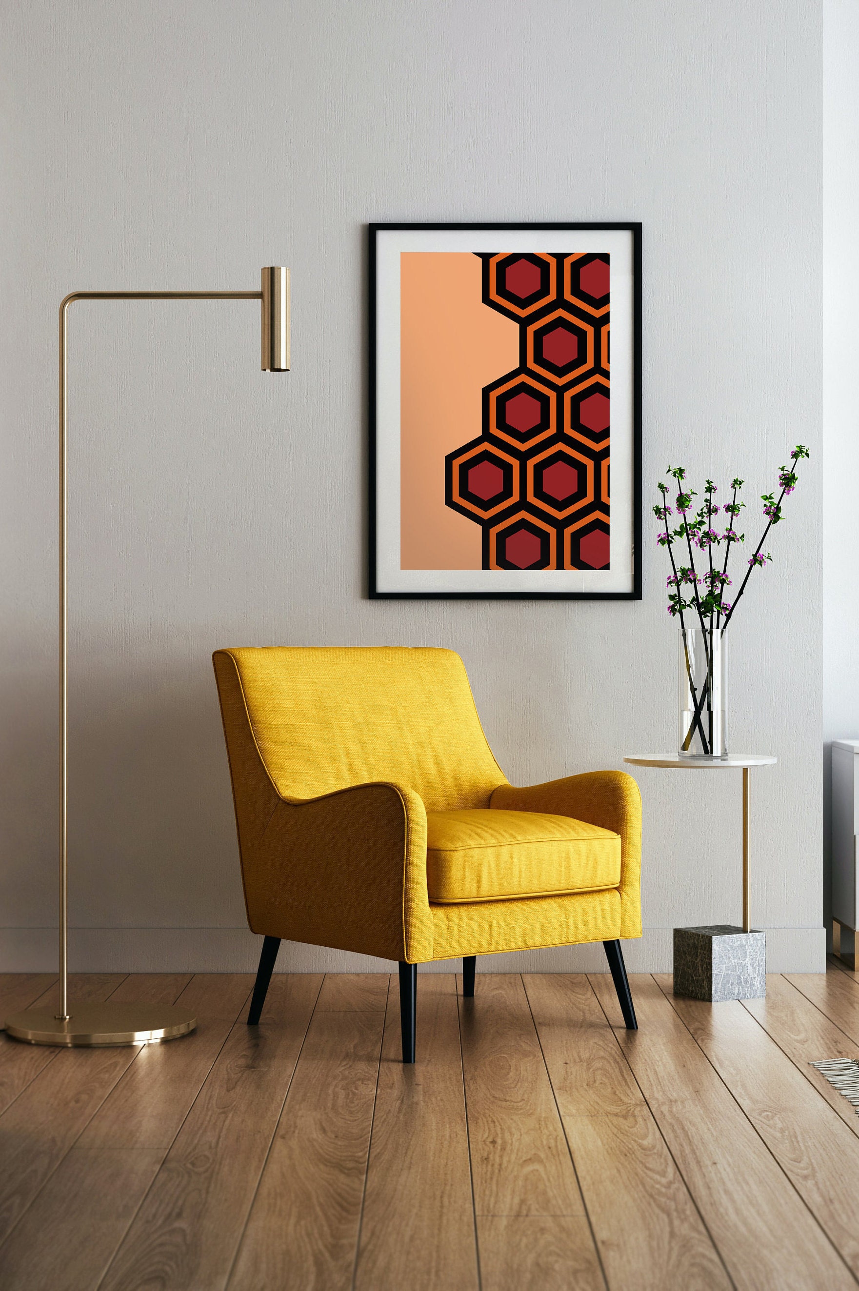 The Overlook Hotel Pattern Print, the Shining Film Printable Poster ...