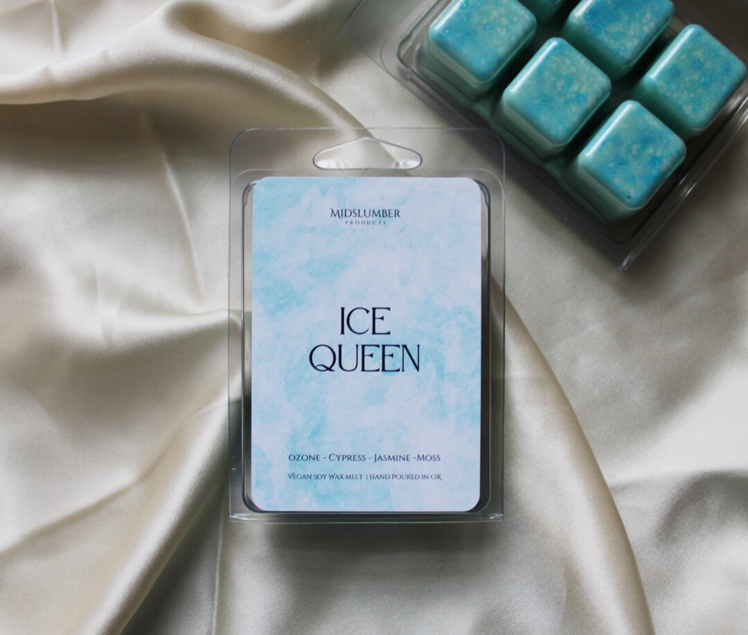 Ice Queen Wax Melt 3 Oz 100% Vegan Soy Bookish Wax Melts Romance Wax ...