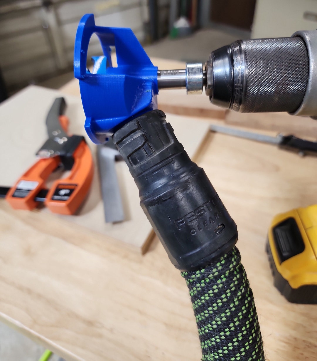 Dustdemon™ : Dust Collection Adapter for the Kreg Concealed Hinge Jig ...