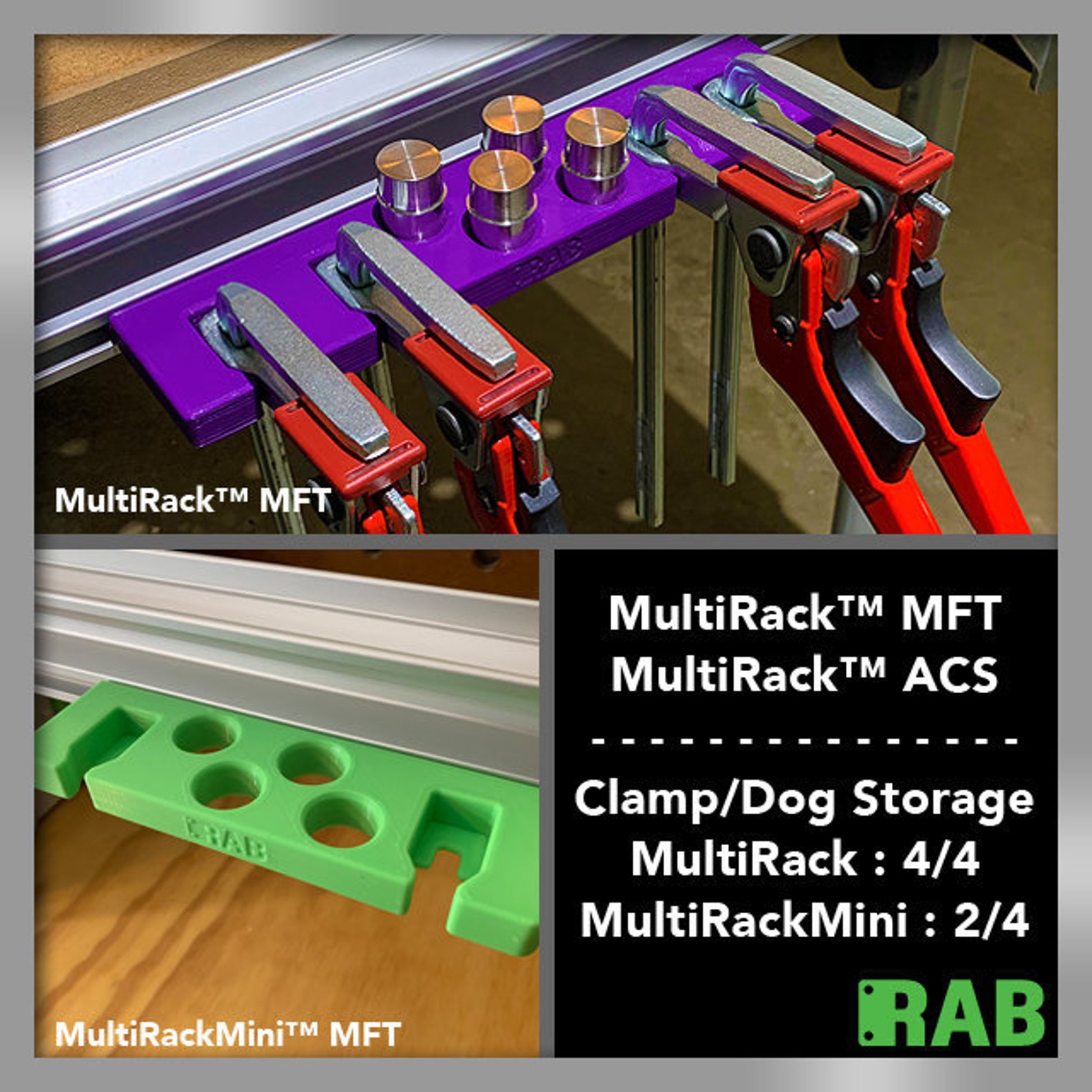 Festool Multirack™ by RAB Tools : the Original Quick Clamp and Bench ...