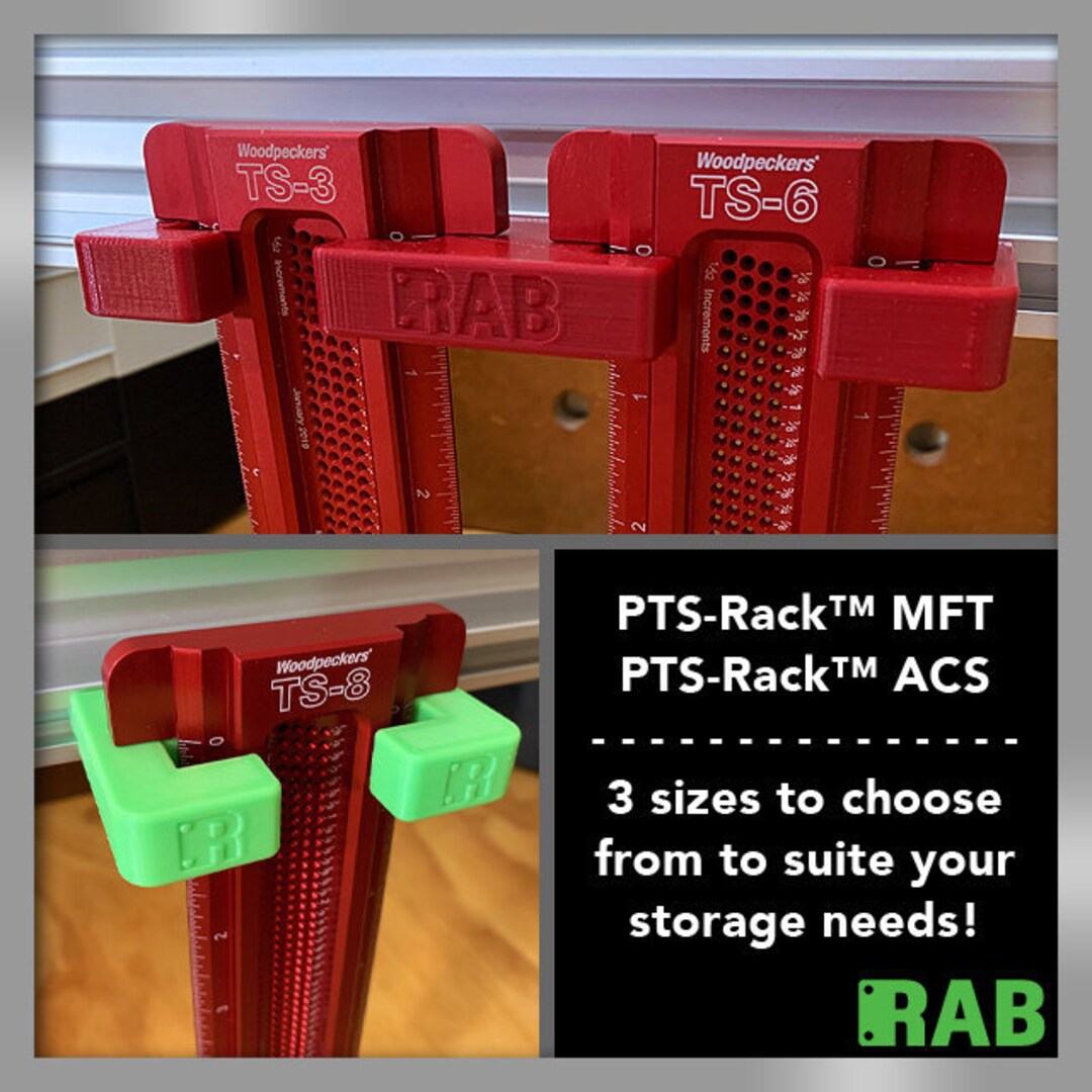 Pts-rack™ by RAB Tools : the Original Storage Rack for Your Woodpeckers ...