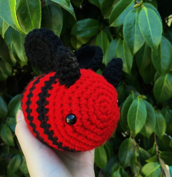 Devil Halloween Crochet Bee Amigurumi Toys Stuffed Animals & Plushies ...