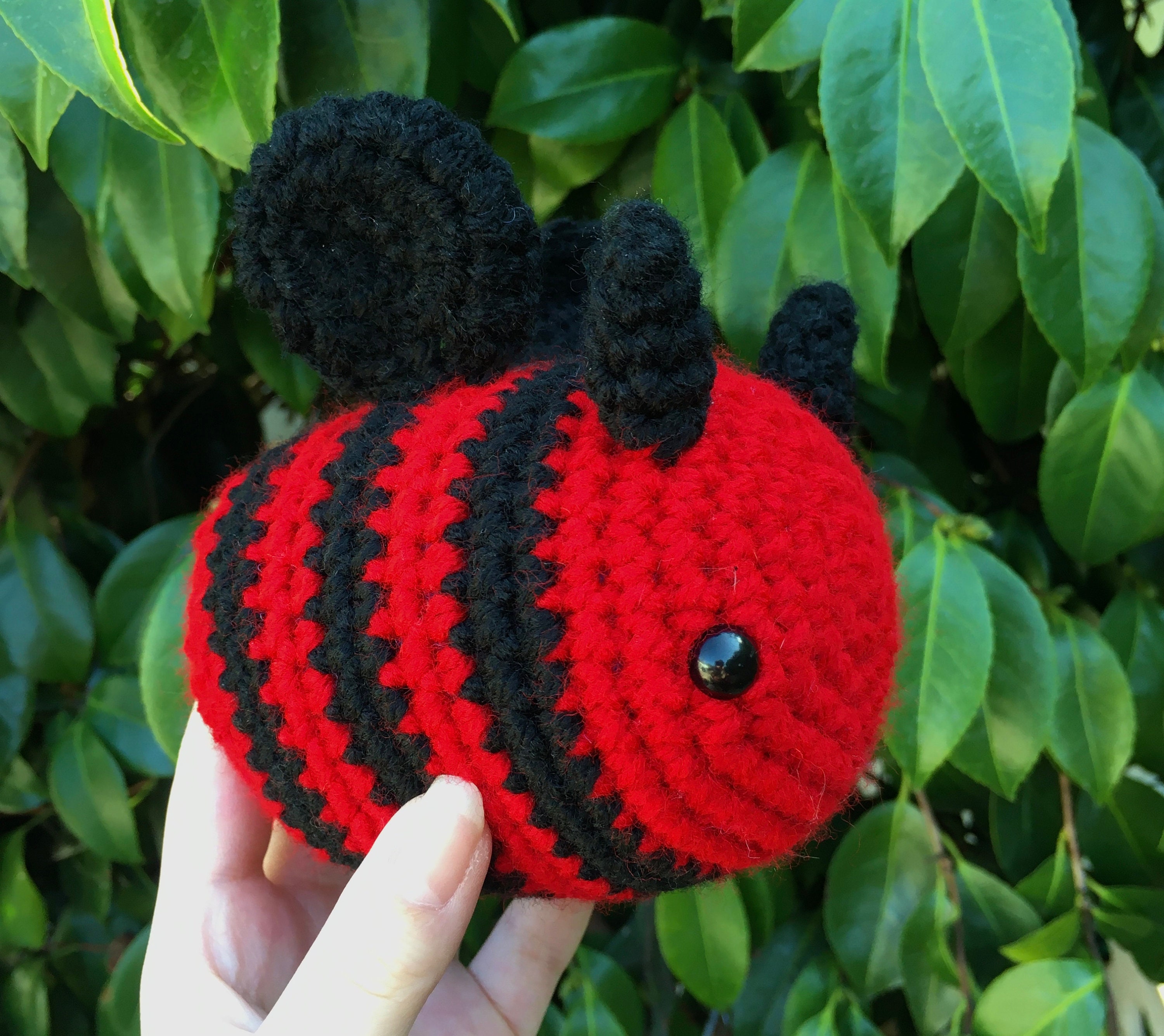 Devil Halloween Crochet Bee Amigurumi - Etsy