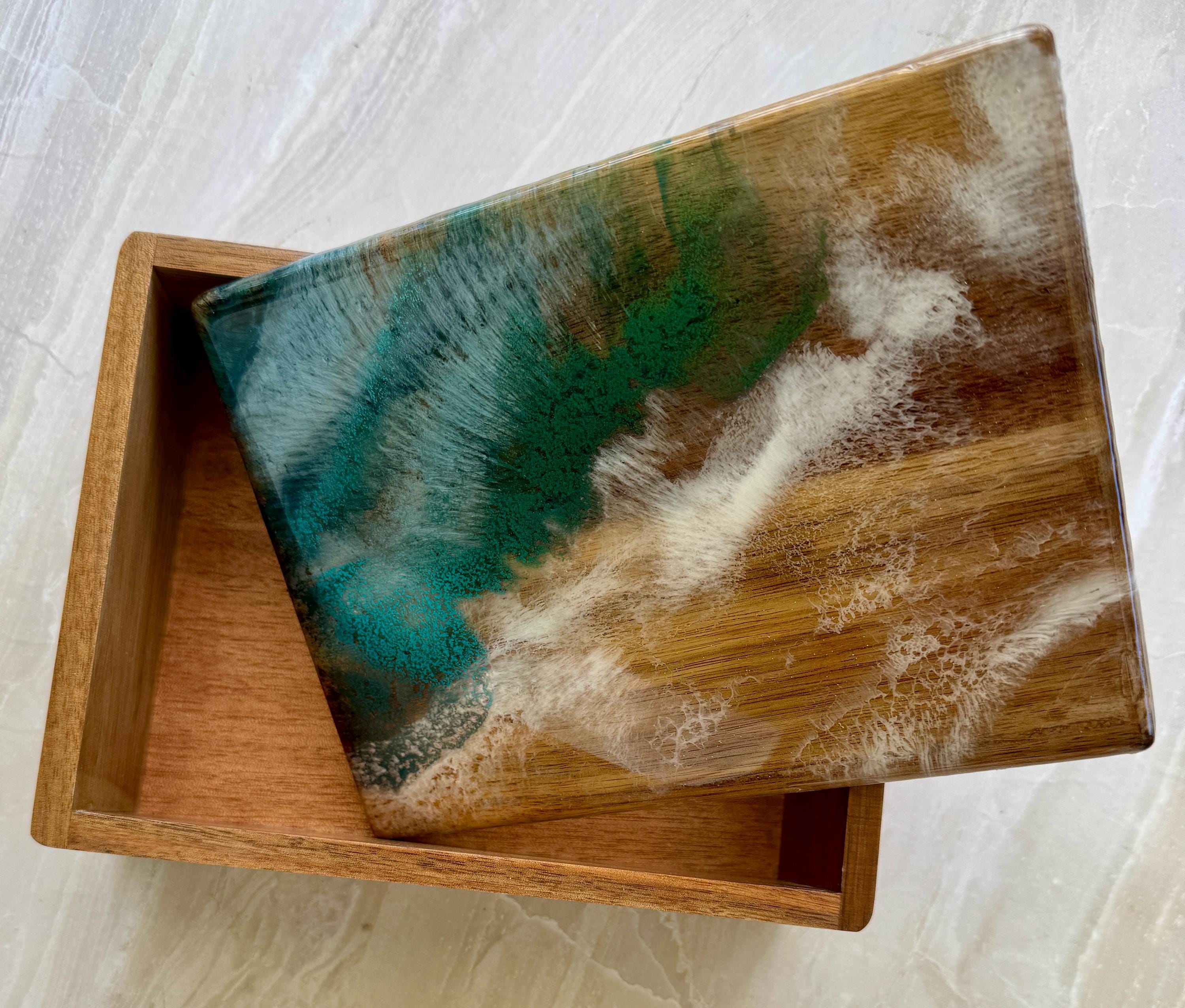 Small Ocean Themed Keepsake Box - Etsy