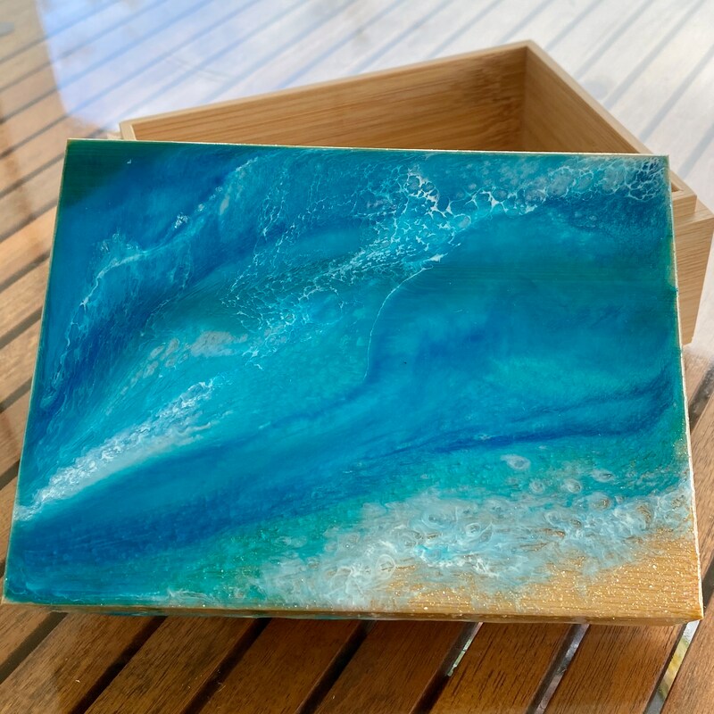 Wood Resin Box - Etsy