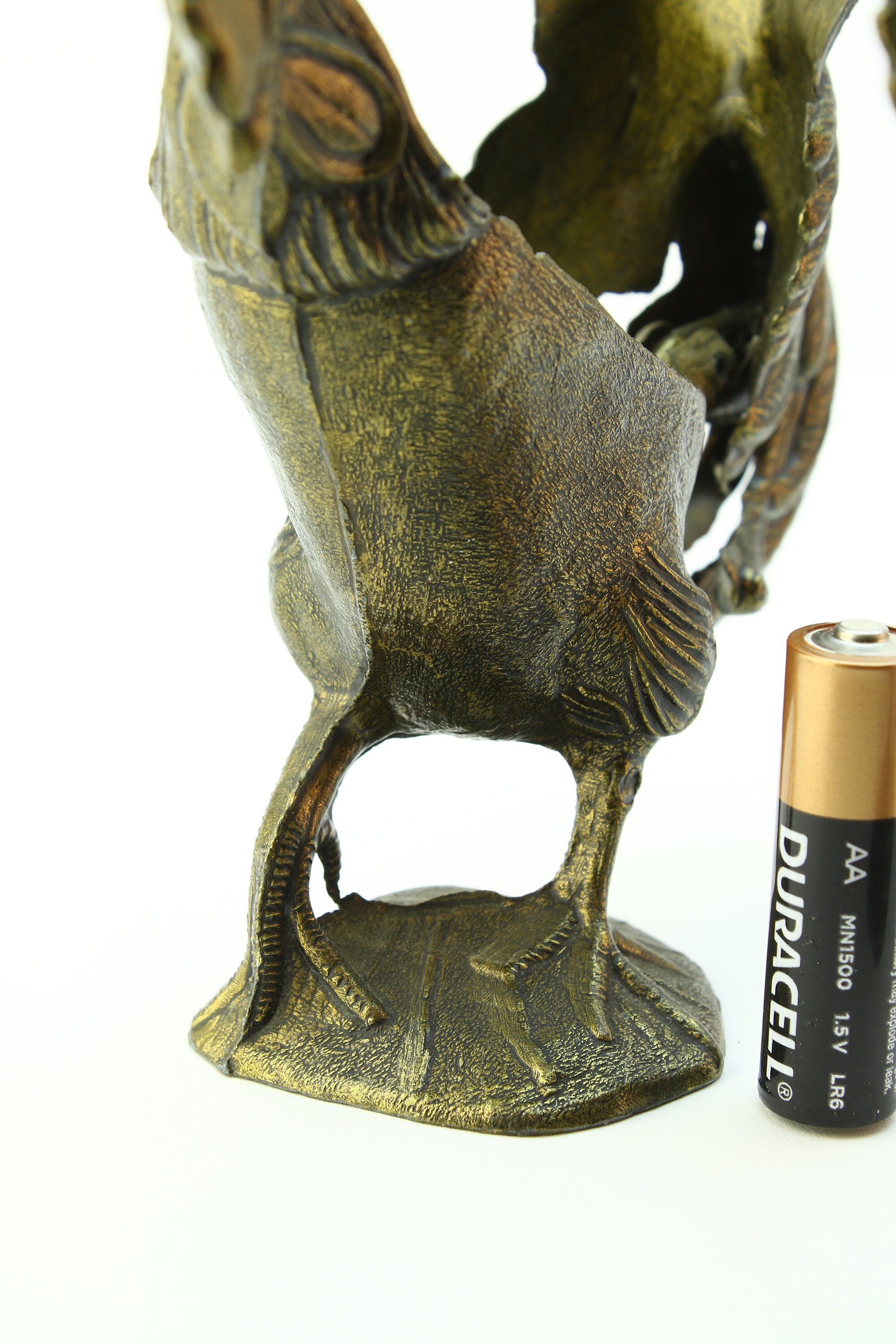 Antique Brass Rooster Match Holder Brass Decor Matchstick - Etsy