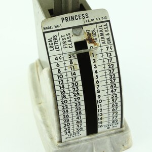 Vintage Envelope Scale Princess Shipping Mailing Postage Scale C1950s ...