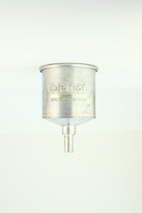 Coleman No. 0 Filter Funnel Vintage Coleman Camping Aluminum - Etsy