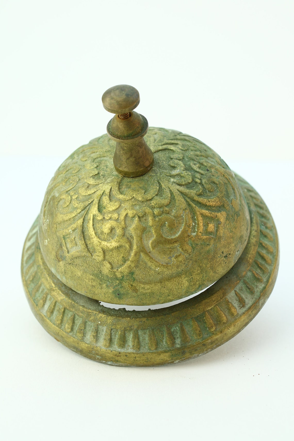 Brass Reception Bell Victorian Style Home Office Decor Old - Etsy