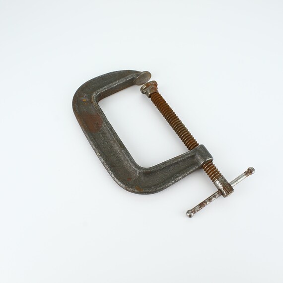 Vintage 4 Brink Cotton No. 144 4 Inch C Clamp Screw Clamp Made in Bridgeport Connecticut USA BPT. CONN Etsy Canada