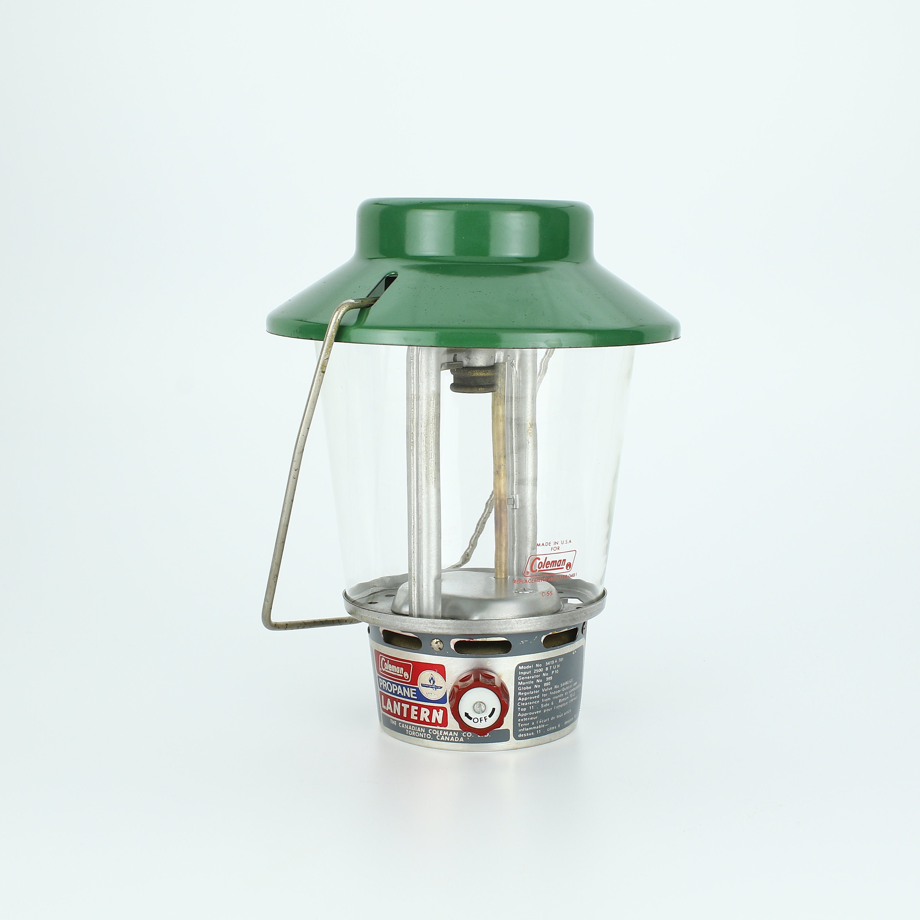 Coleman Lantern Model 5419A701 Propane Lantern Dated January 1981 Vintage 1980s Outdoor Lighting Camping Patio Light. Etsy Canada