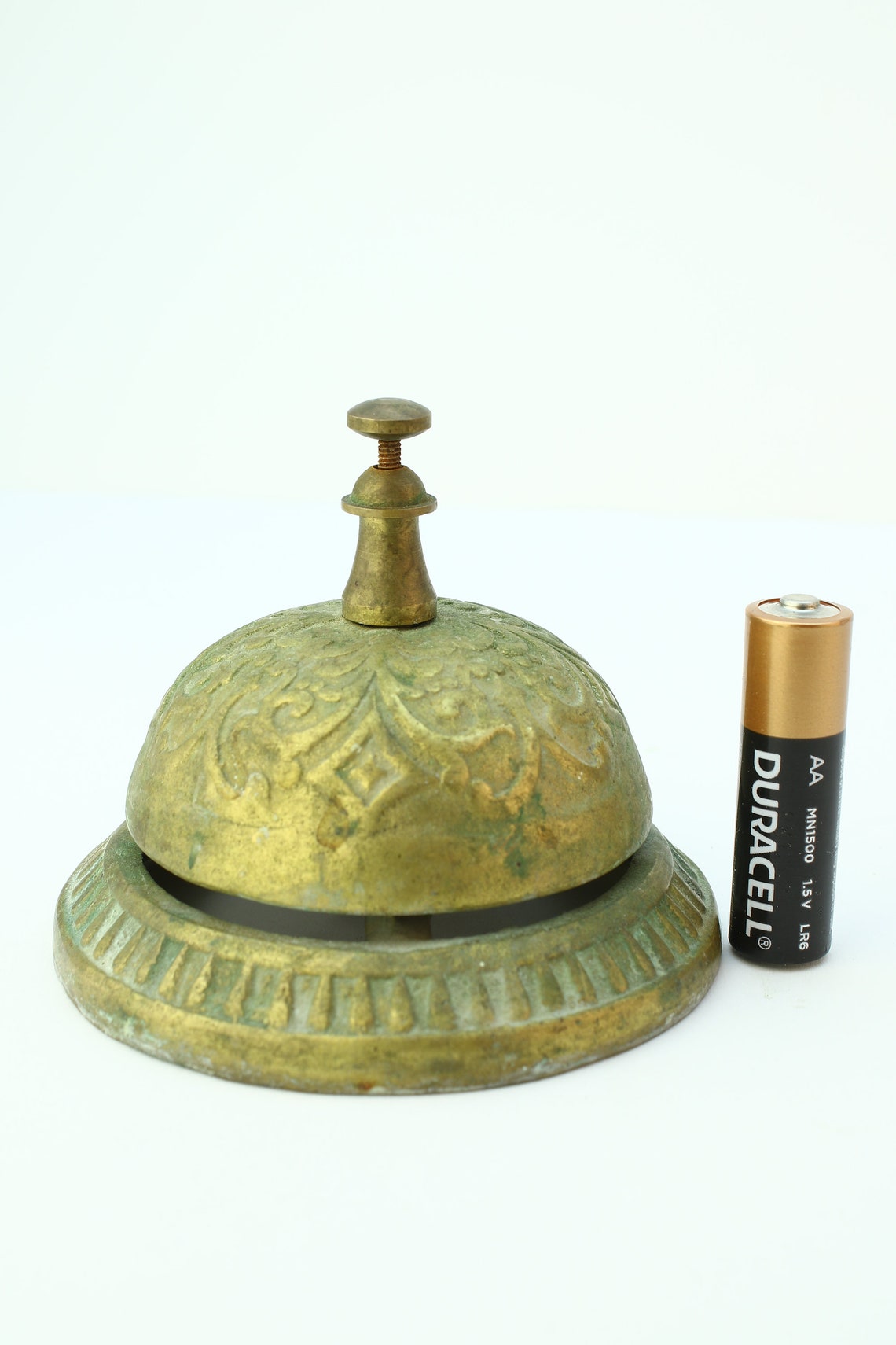 Brass Reception Bell Victorian Style Home Office Decor Old - Etsy