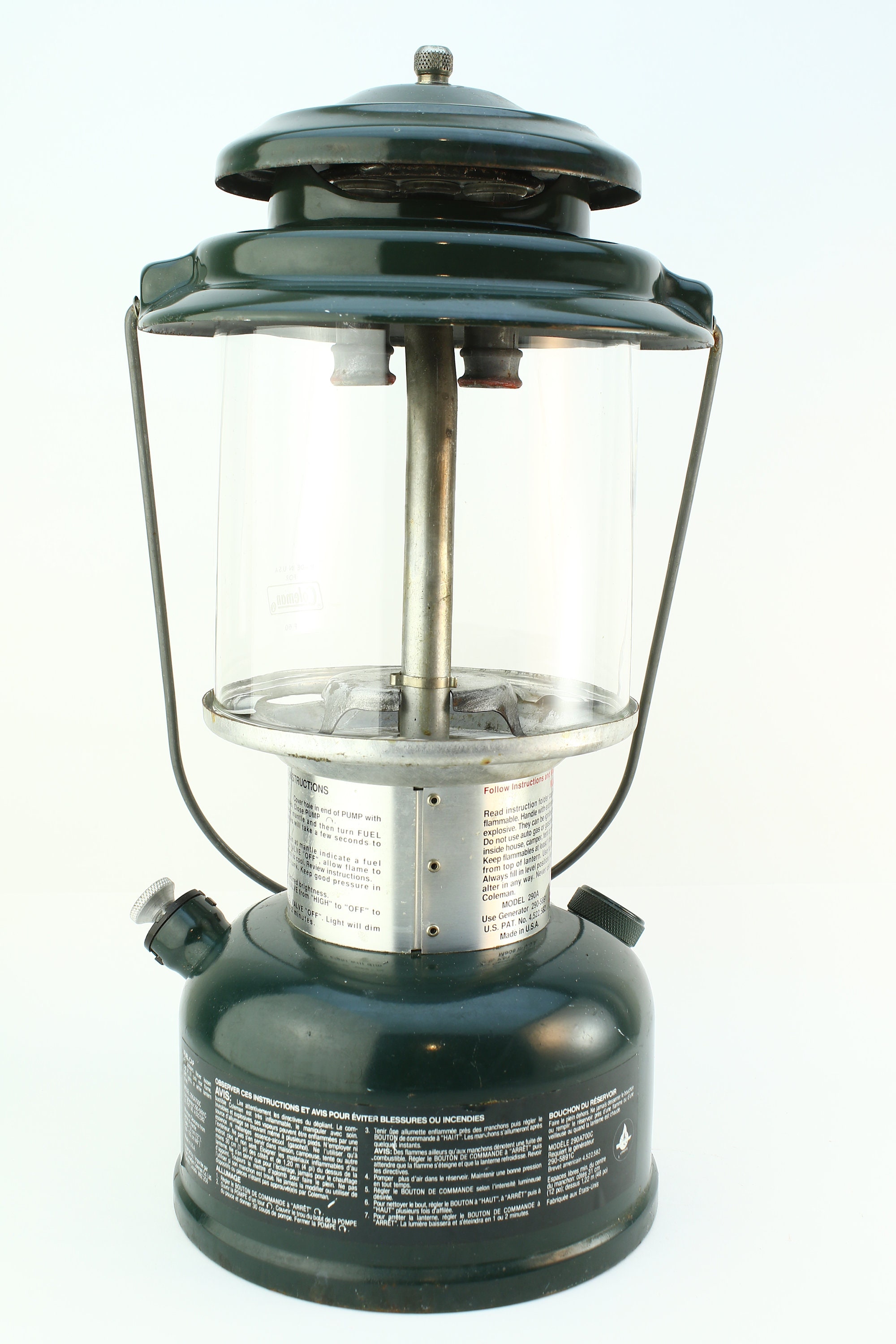 Coleman Lantern Model 290A 6/92 Vintage Green American - Etsy UK
