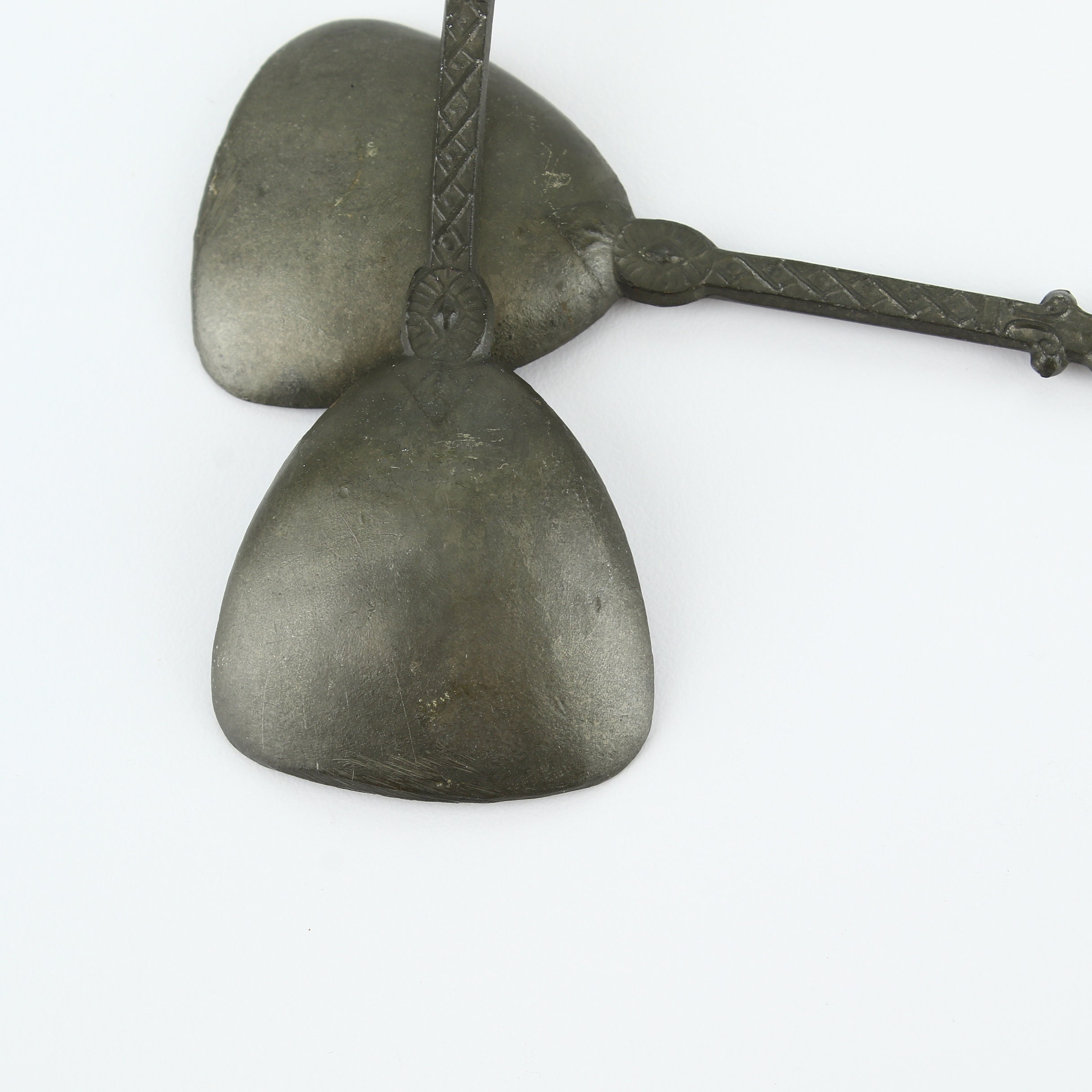 Antique Dutch Pewter Spoons Holland Windmill Handle - Etsy