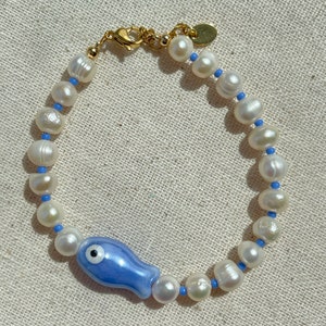 Rainbow Fish Bracelet - Etsy