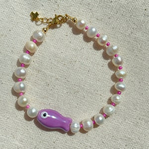 Rainbow Fish Bracelet - Etsy