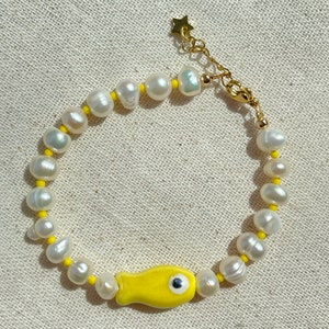 Rainbow Fish Bracelet - Etsy