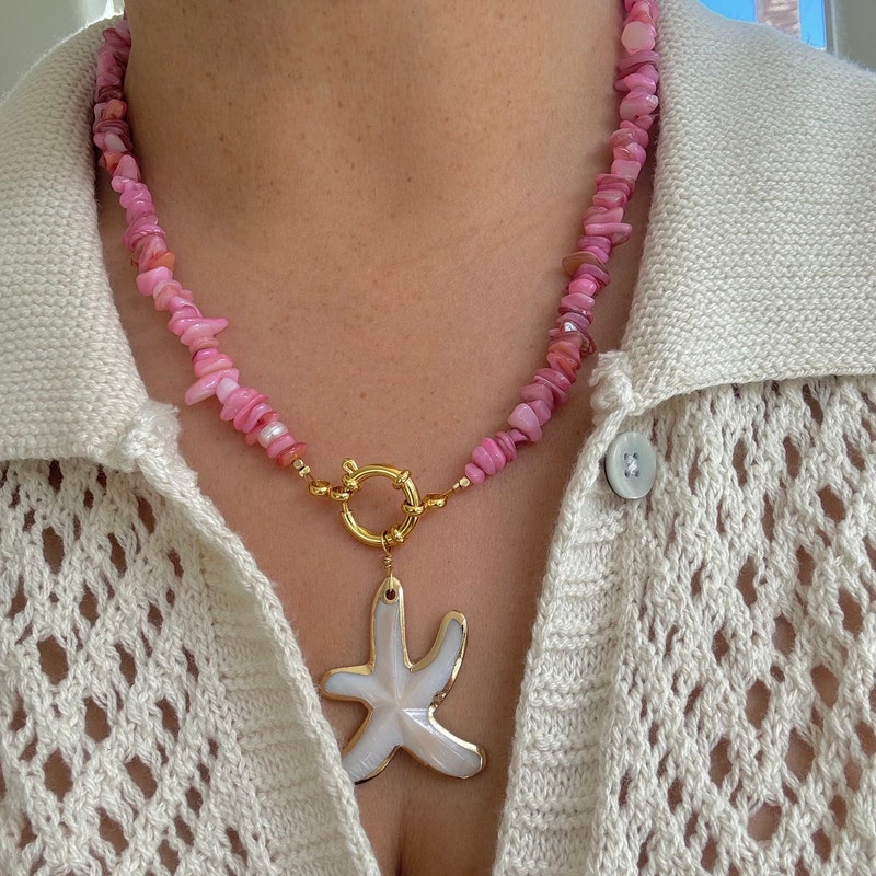 Starfish Necklace - Etsy