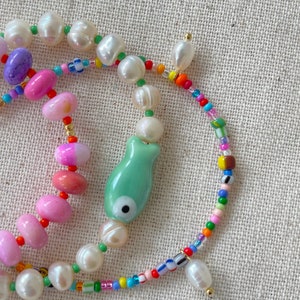 Rainbow Fish Bracelet - Etsy