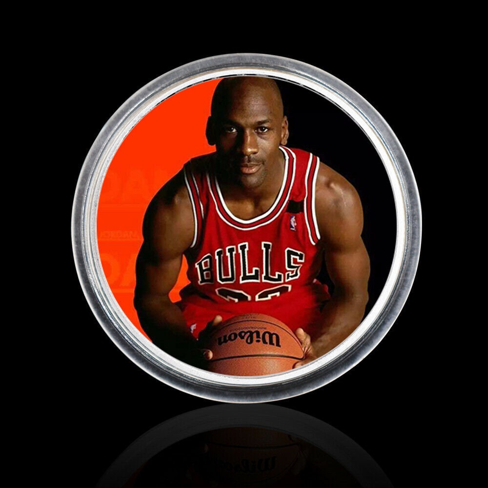 Michael Jordan seltene Sammler Medaille Silber Plated mit | Etsy