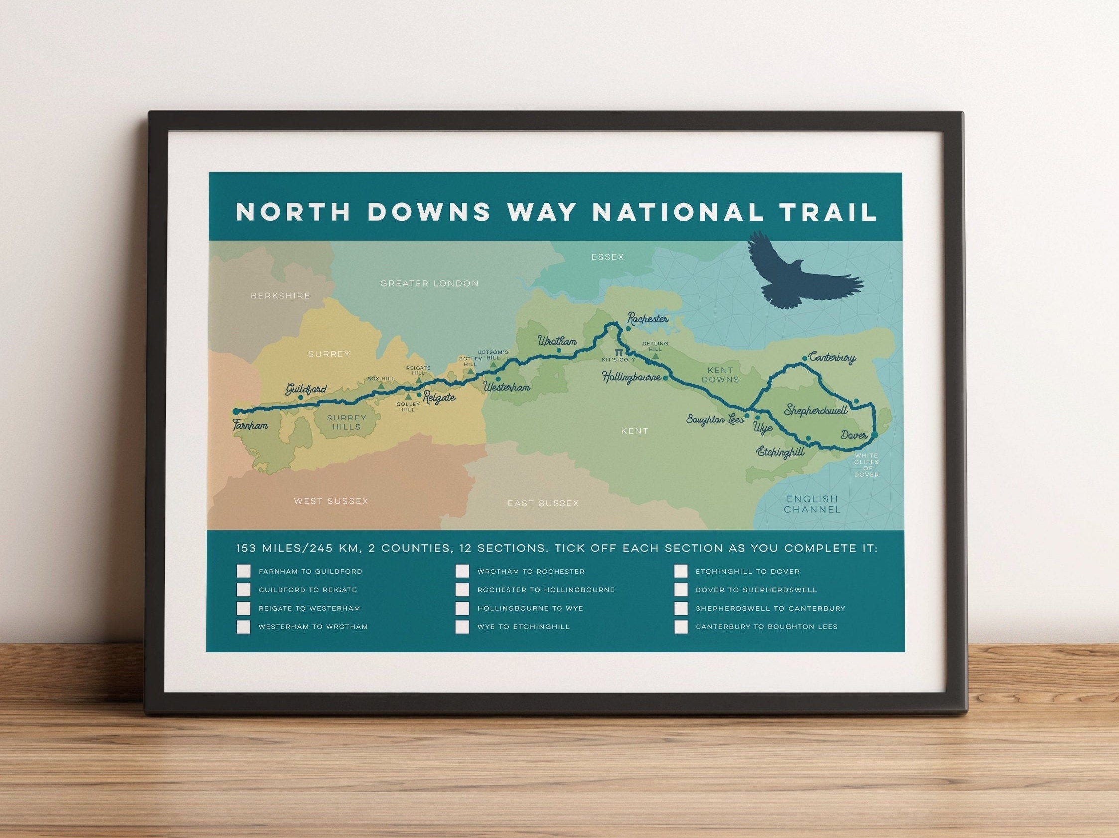 The Downs Map