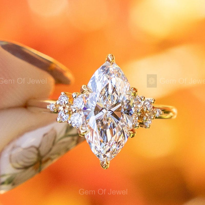 Masonite Engagement Ring - Etsy