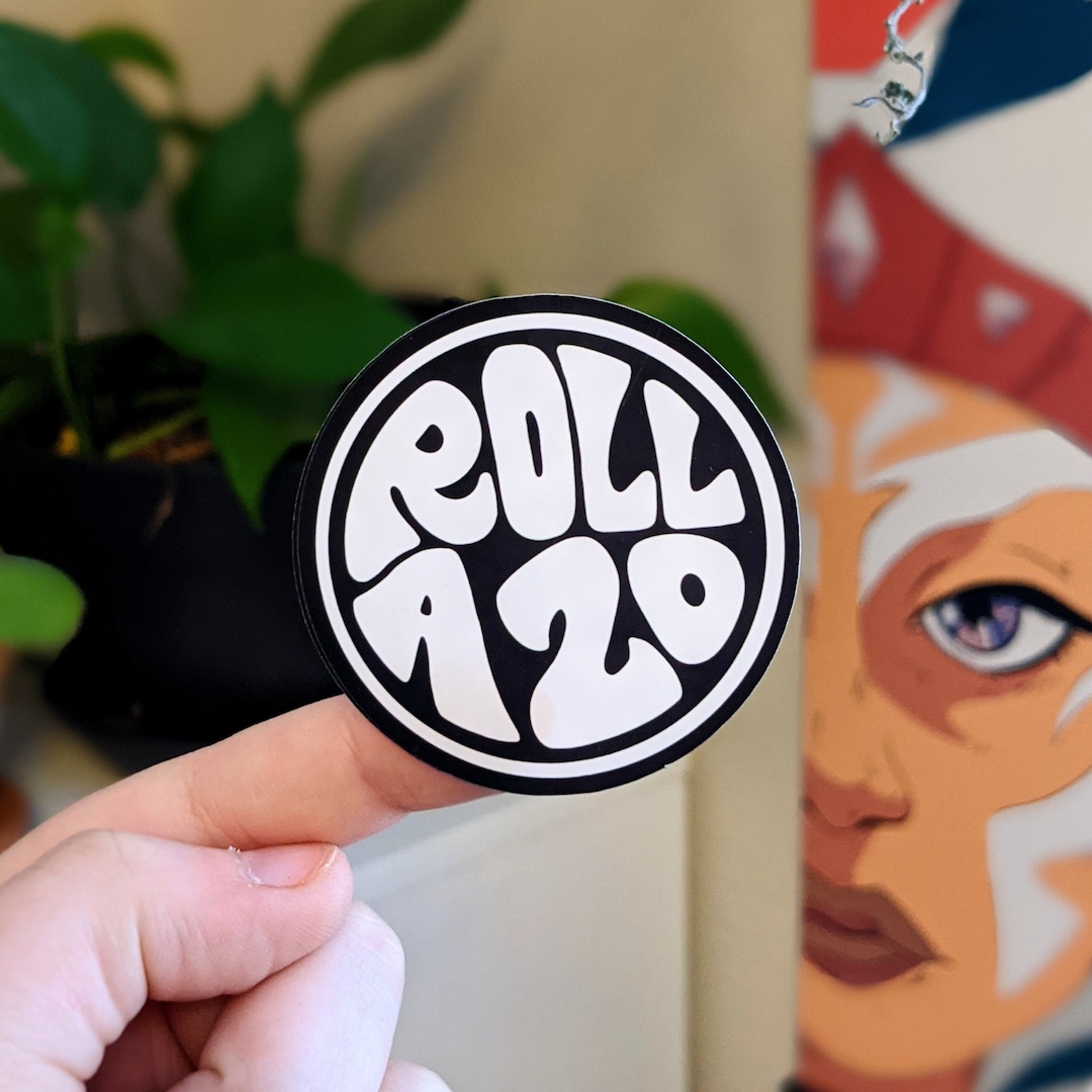 Roll A 20 Sticker Vinyl 2x2 Dungeons and Dragons Dice Design Luck ...