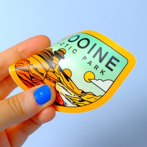 Tatooine Star Wars Sticker National Park Gift Star Wars Sticker Jabba ...