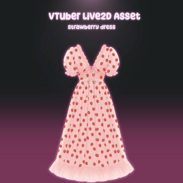 Vtuber Assets Dress - Etsy