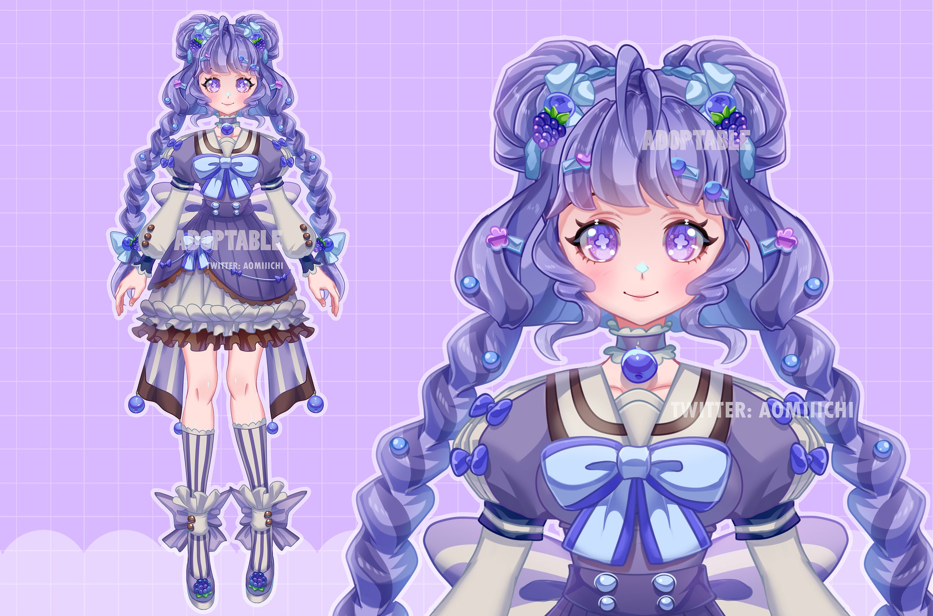 Modèle Vtuber pour adoption Illustration uniquement prête - Etsy France