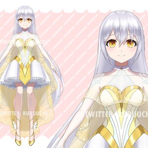 Live2d Vtuber,facerig, Vtube Studio Anime Character Models - Etsy