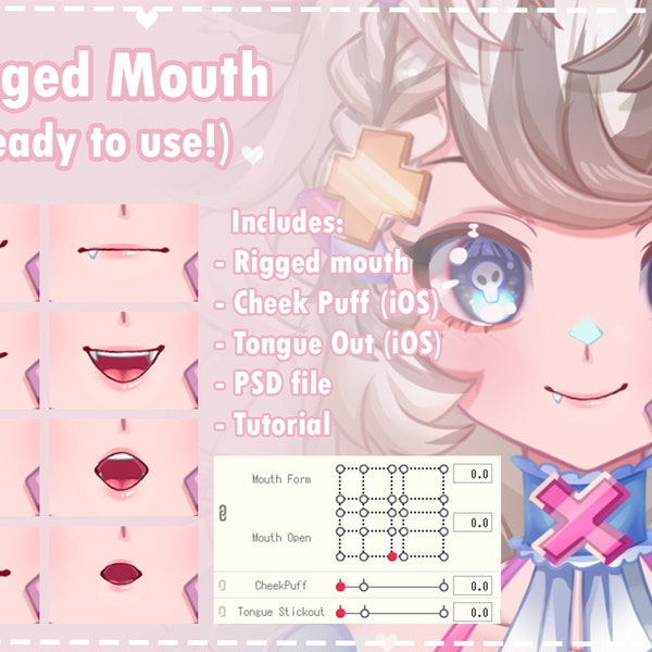 Rigger Vtuber Mouth - Etsy
