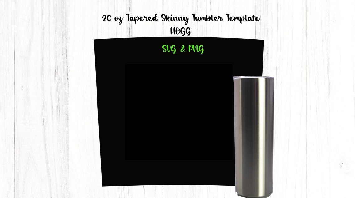 20 Oz Tapered Tumbler Template