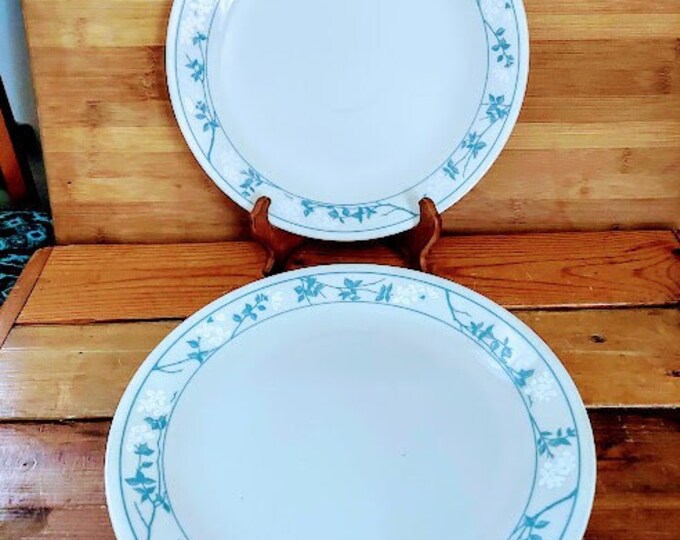 Vintage CORELLE Four First of Spring 10" Dinner Plates, Corelle Floral ...