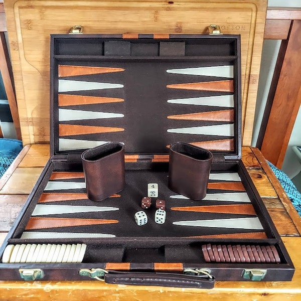 Retro Backgammon - Etsy