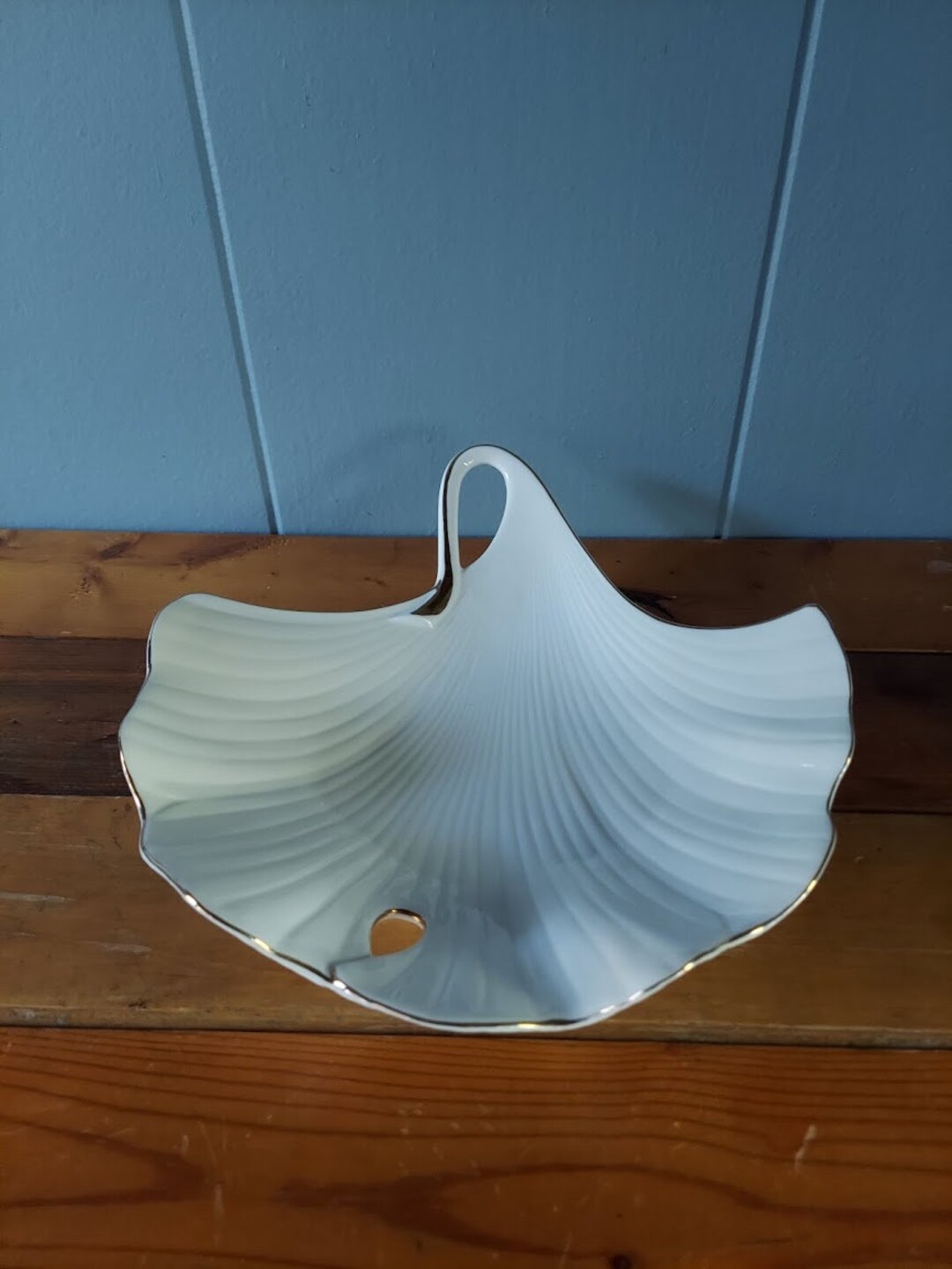 Beautiful White China Candy Dish Shell Shaped, Vintage Shell Shaped ...