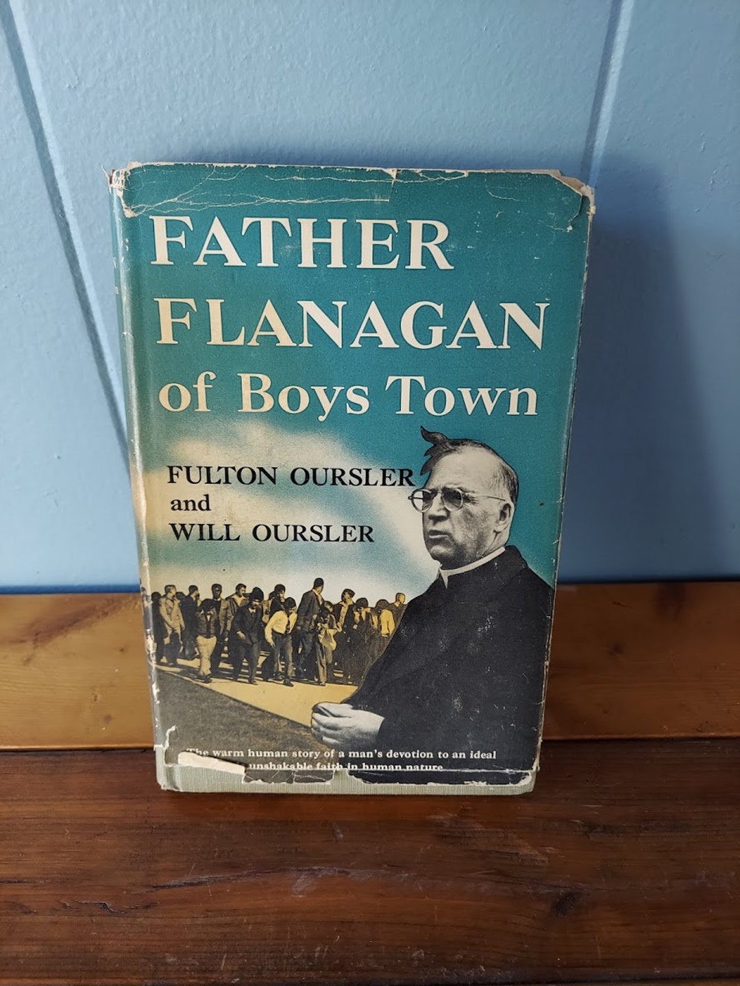 FATHER FLANNAGAN of Boys Town 1949 by Fulton Oursler and Will Oursler ...