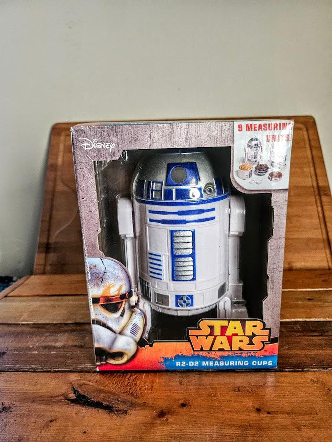 DISNEY Sar Ware R2-D2 Measuring Cups and Spoons Original Box Vintage ...
