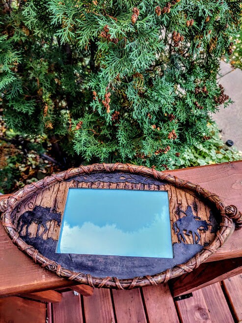 Vintage Rustic Western Picture Frame Retro Cowboy Picture - Etsy