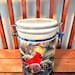 Vintage Ceramic Cardinal Canister Wild Wings Made in - Etsy