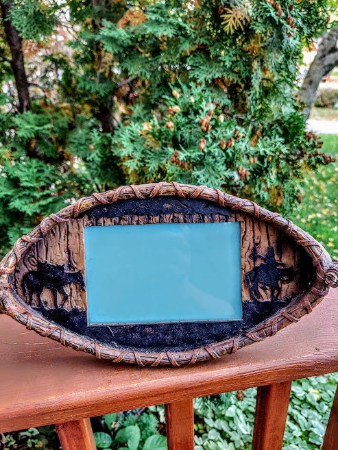 Vintage Rustic Western Picture Frame Retro Cowboy Picture - Etsy