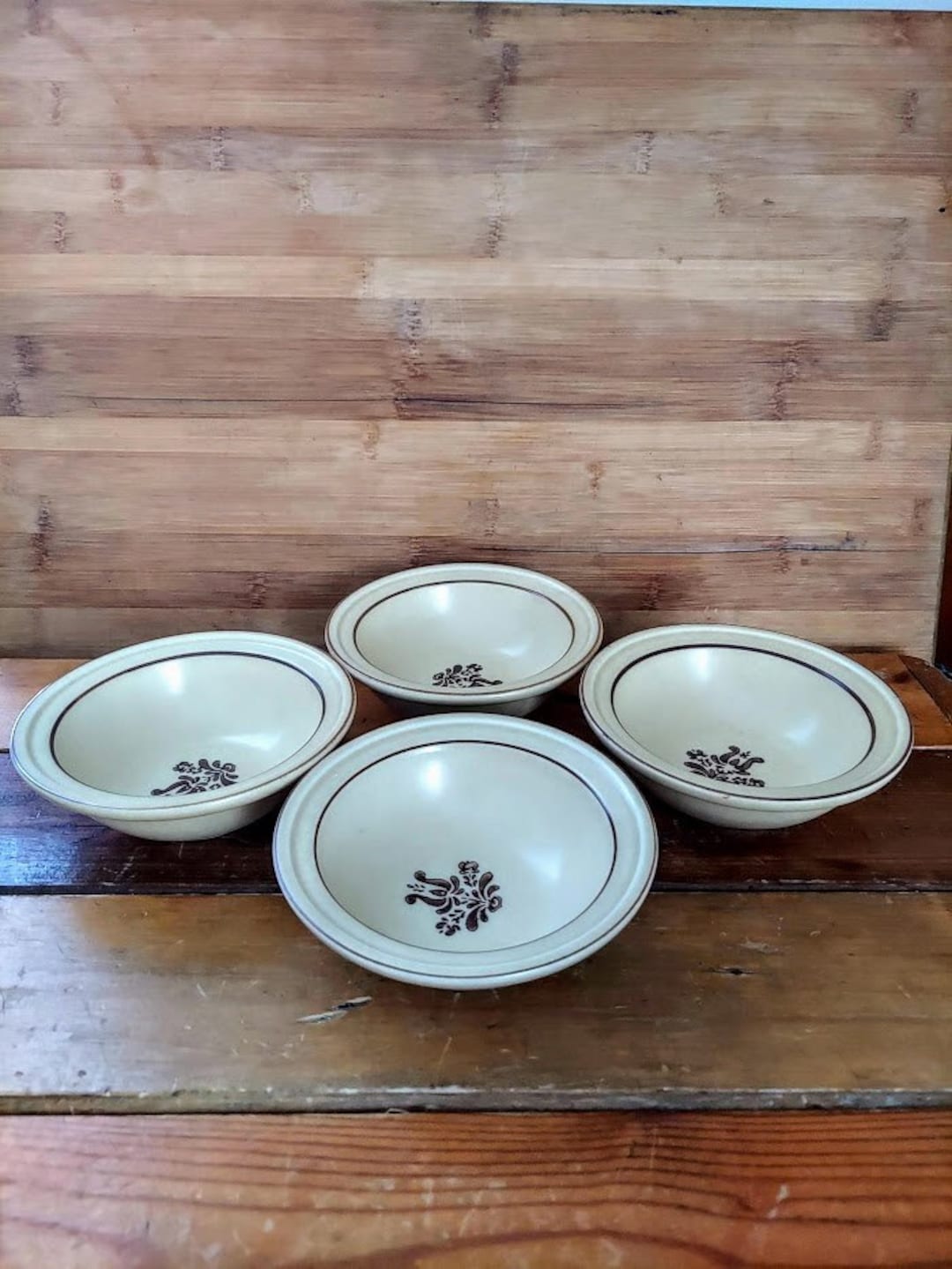 Vintage Four PFALTZGRAFF village Pattern Stoneware - Etsy