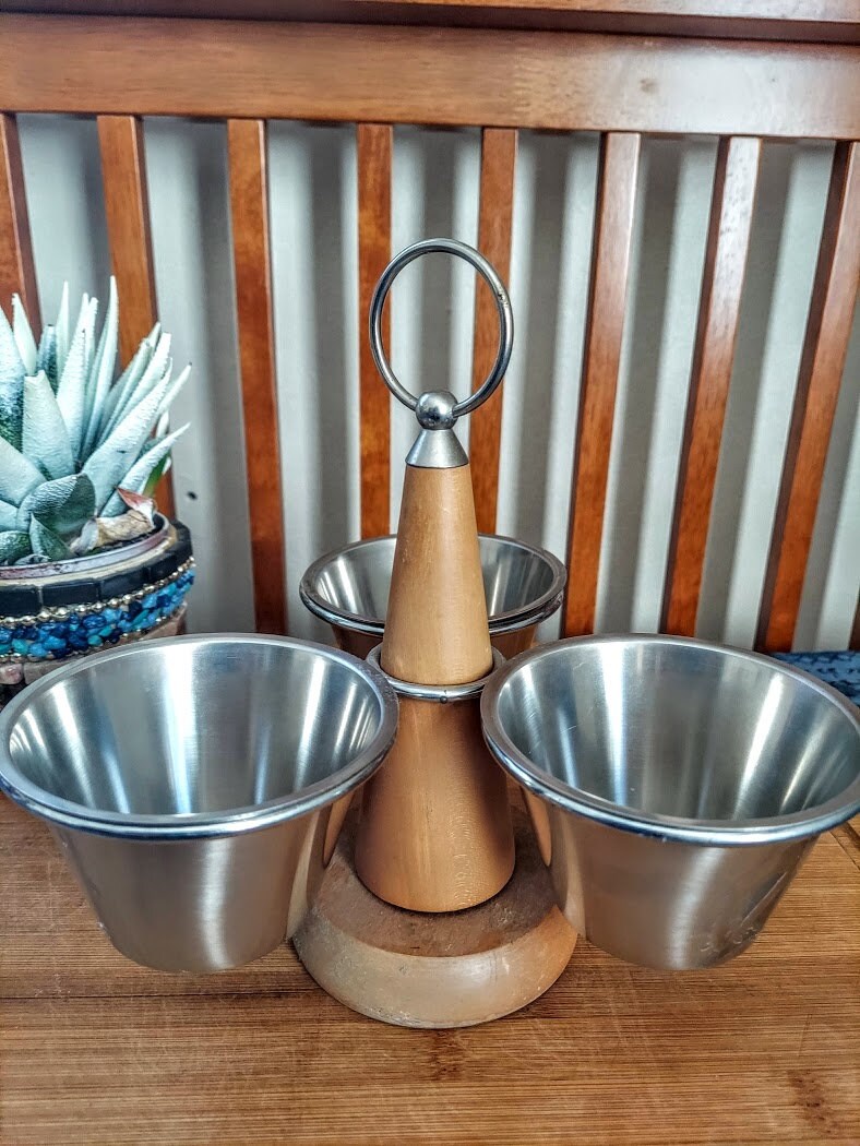Vintage Stainless Steel Condiment Holder MADE IN SWEDEN 3 - Etsy