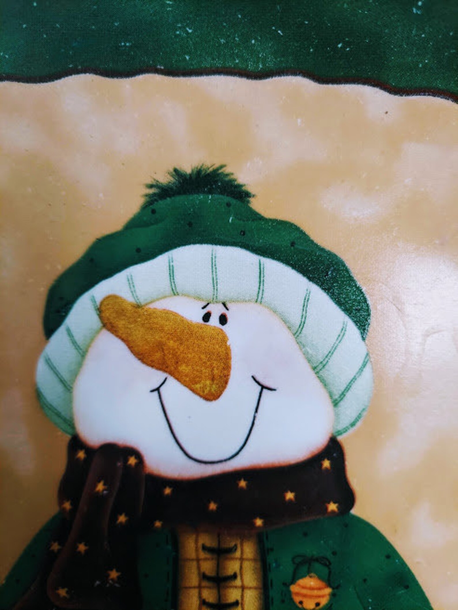 Vintage Square Snowman Ceramic Serving Plate by Lisa Jennedy - Etsy