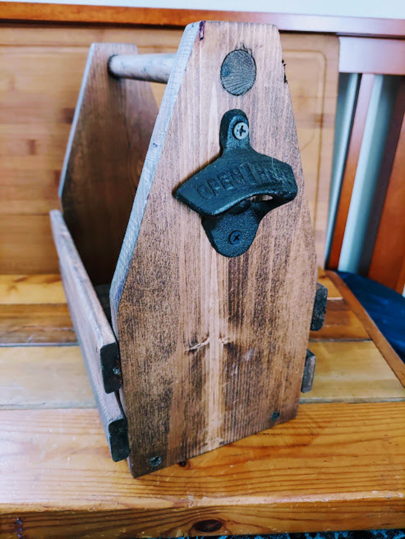 Vintage Wood Beer Caddy's Beer Crate Large and Small - Etsy