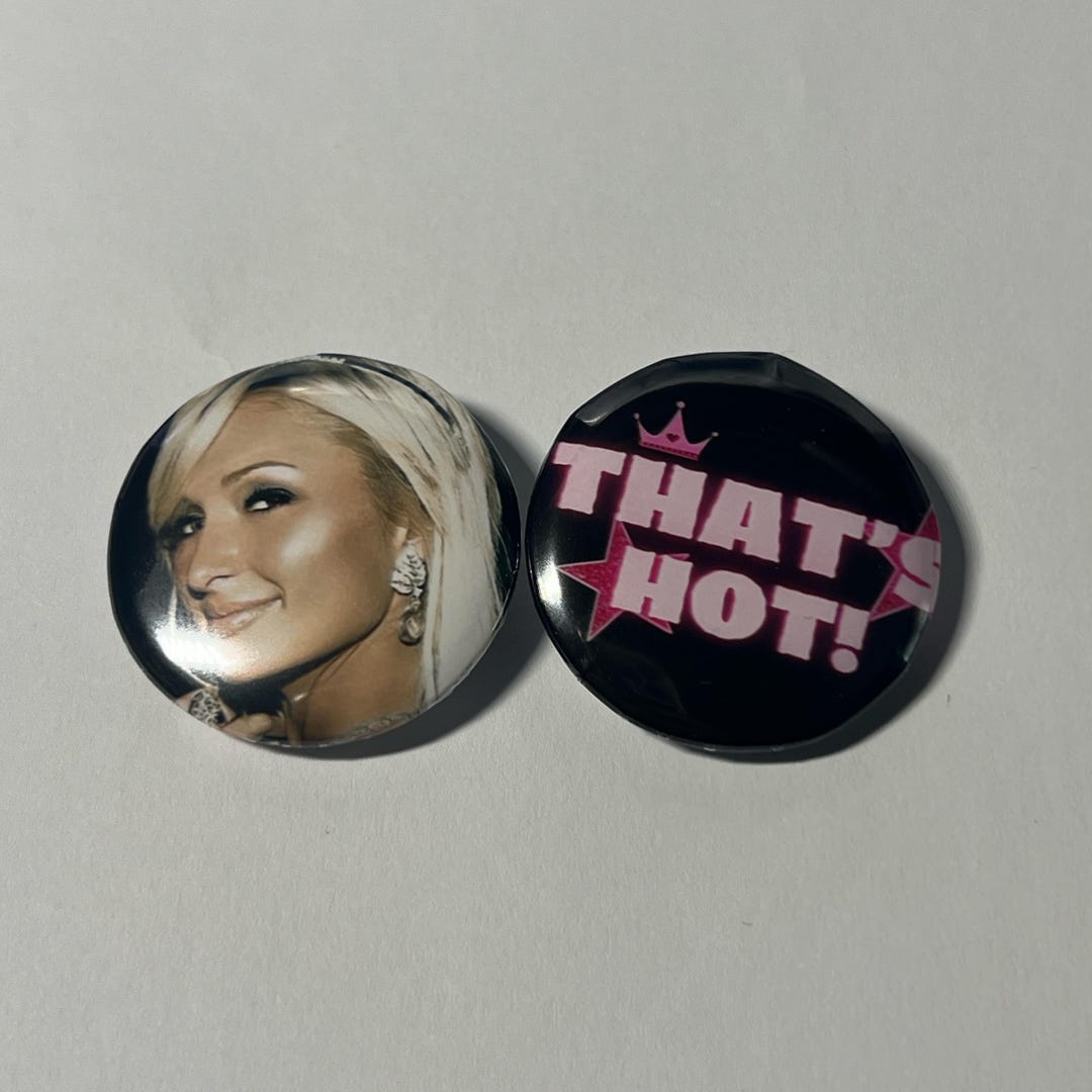 Thats Hot Button Pin Set 1.25 Button Pins Meme Pins Y2k - Etsy