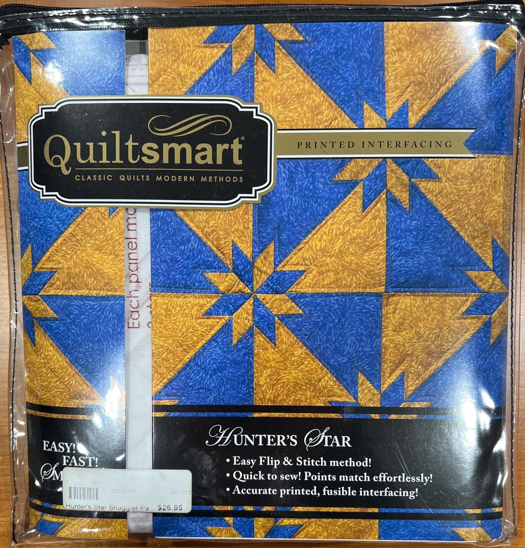 Quiltsmart Printed Interfacing Hunter's Star Quilt Pattern - Etsy